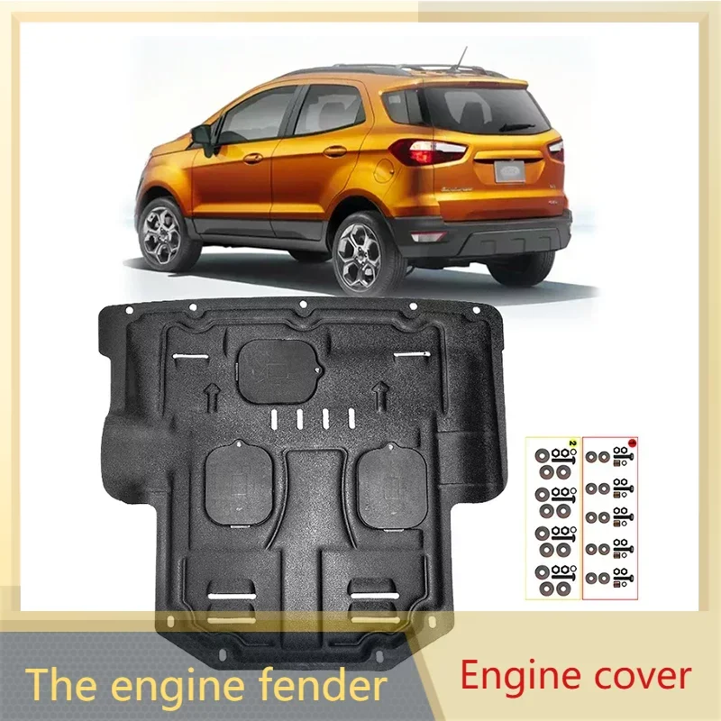 For-Ford-ECOSPORT-2018-2022-1-5L-2-0L-Black-Under-Engine-Guard-Plate ...