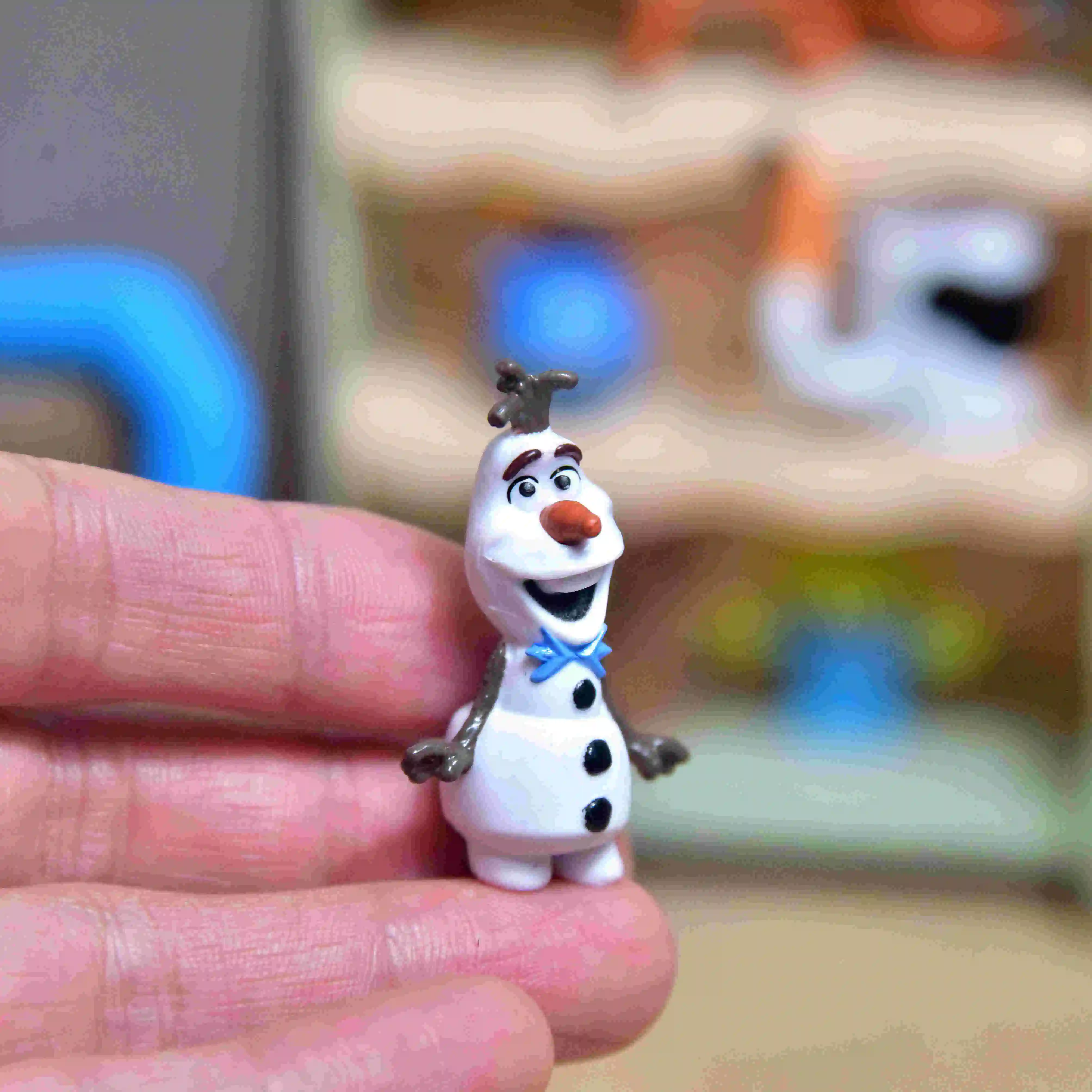 Figura de Frozen de Disney, Olaf, juguete decorativo, figuras para ...