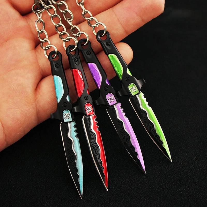 Valorant-Weapon-VCT-LOCKIN-skin-para-Melee-llavero-de-9cm-modelo-de ...