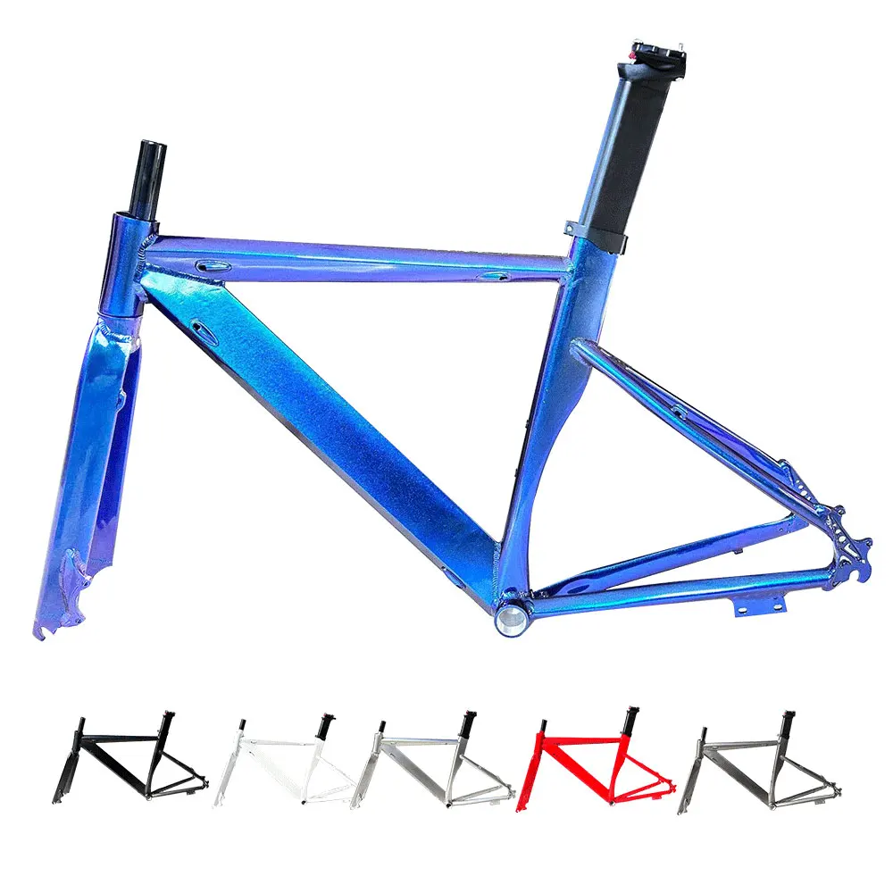 Fabriek-Groothandel-Aluminium-Frame-En-Voorvork-Weg-Fiets-Schijfrem ...