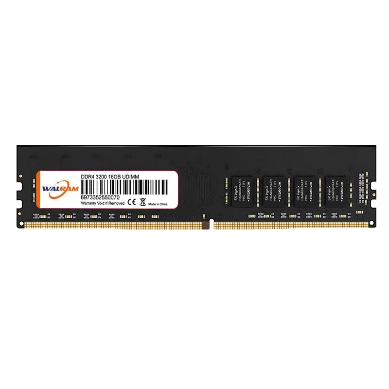 Walram Memory Ram Gaming Udimm Computer Memoria PC4 DDR4 4GB 8GB 16GB 2666MHZ 3200MHZ For Desktop