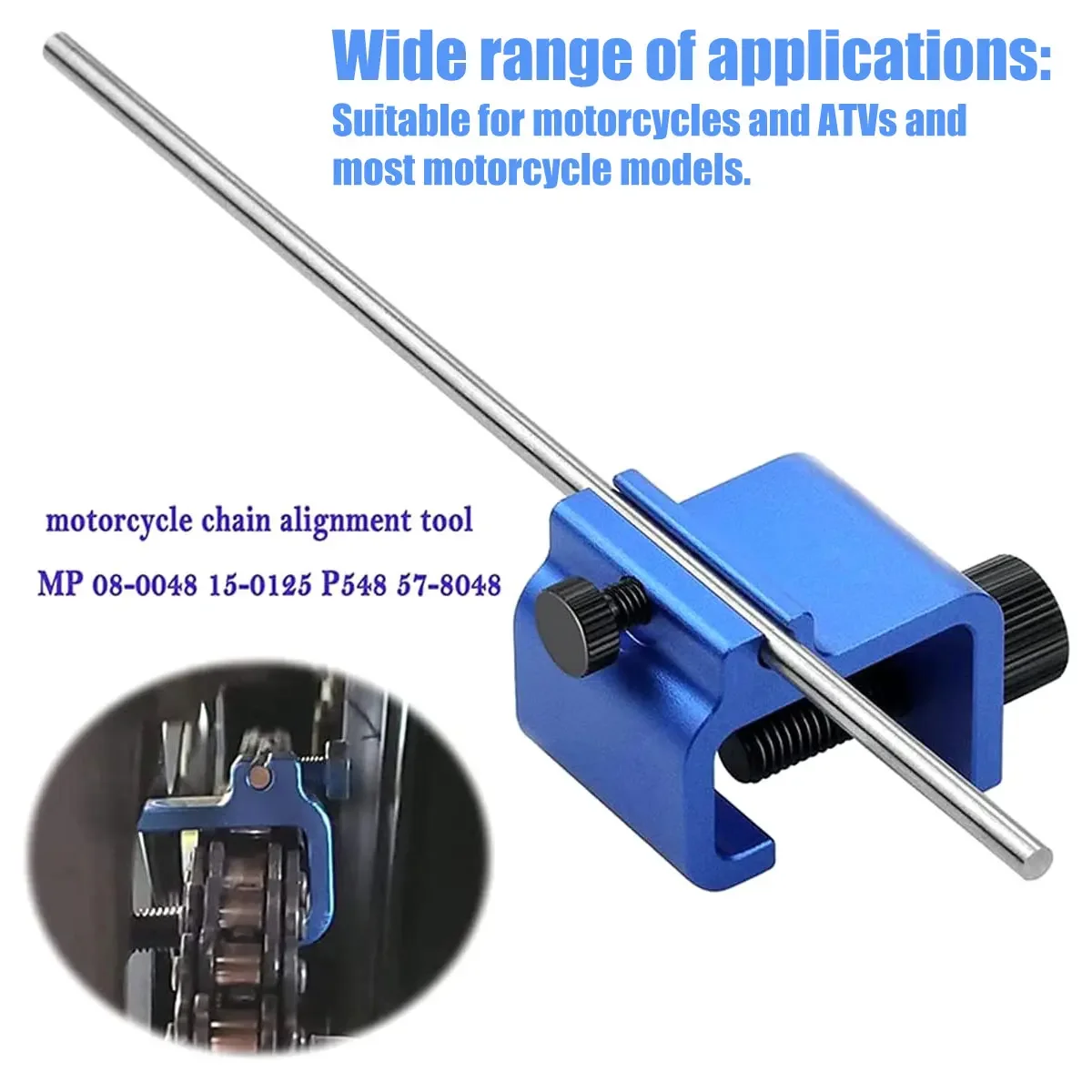 Motorcycle-Chain-Alignment-Tool-Aluminium-Alloy-Sprocket-Chain ...