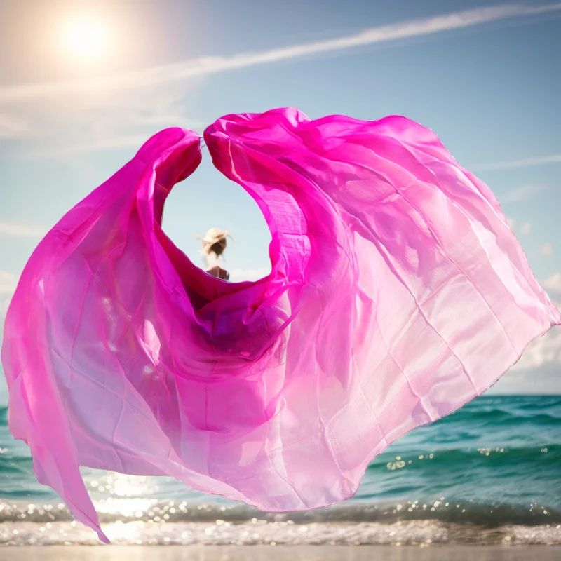 Customized-Belly-Dance-Silk-Veils-Silk-Rave-Accessories-Stage-Performance-Hand-Dyed-Gradient ...