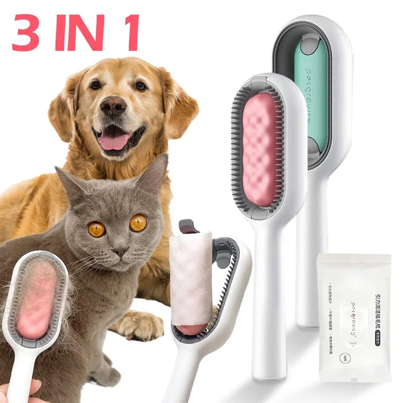 Pet-Grooming-Brush-Cat-and-Dog-General-Comb-To-Remove-Floating-Hair ...