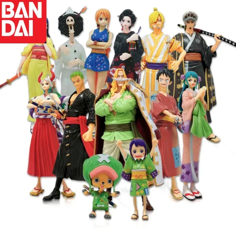 One-Piece-Anime-Action-Figure-Modelo-Brinquedos-Brook-Water-Lei-Luffy ...