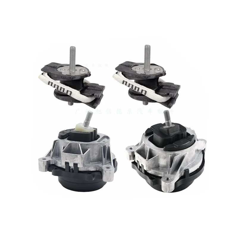 4PCS Engine Gearbox Support Motor Mounts Kit For BMW F20 F22 F34 F31 ...