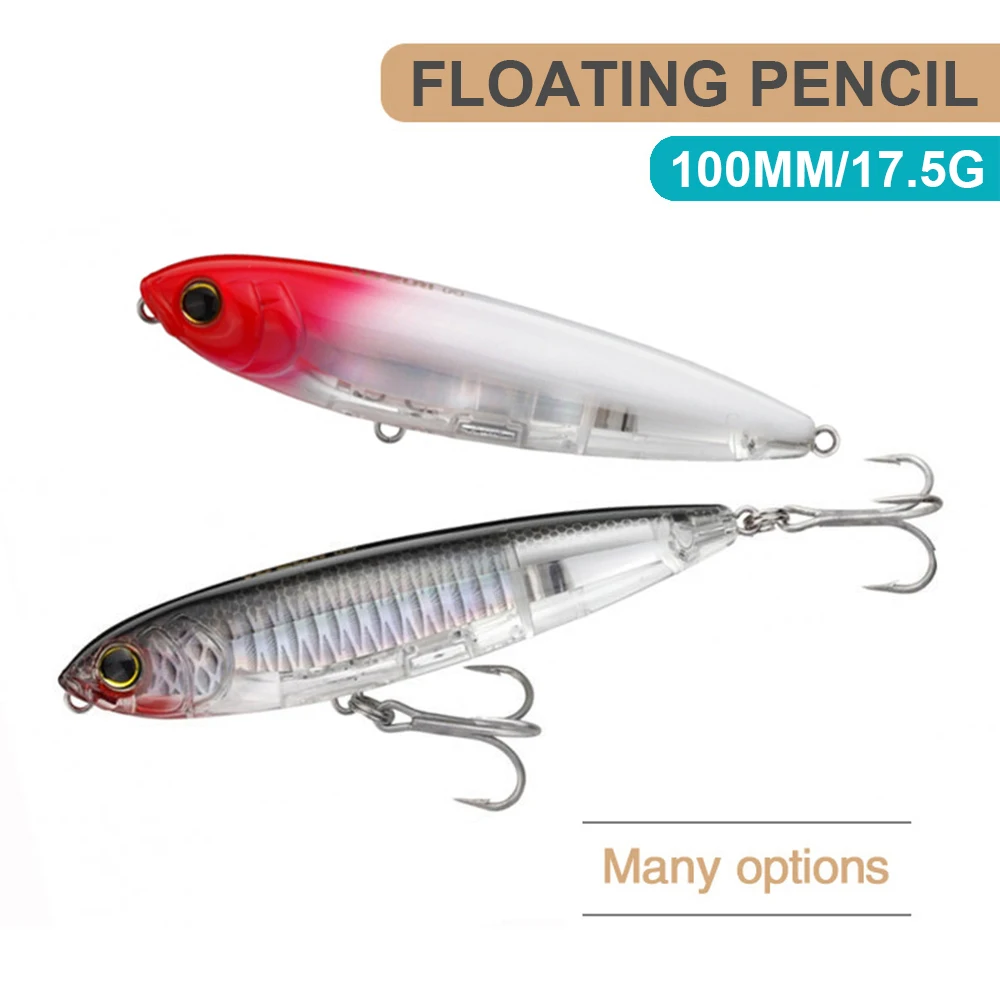 10cm-17-5g-Fishing-Lure-Pencil-Bait-Wobbler-Japan3DF-Floating-Topwater ...