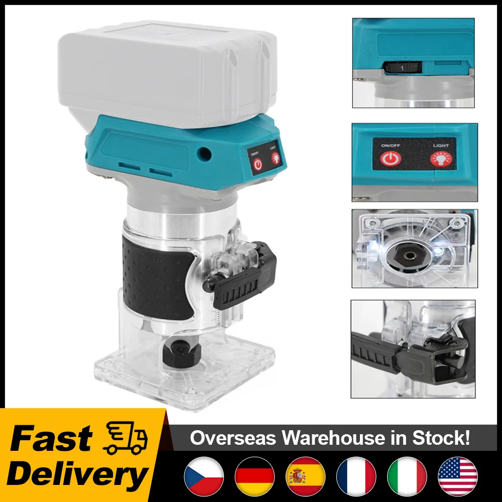 Electric-Trimming-Machine-Woodworking-Trimmer-Brushless-Wood-Router ...