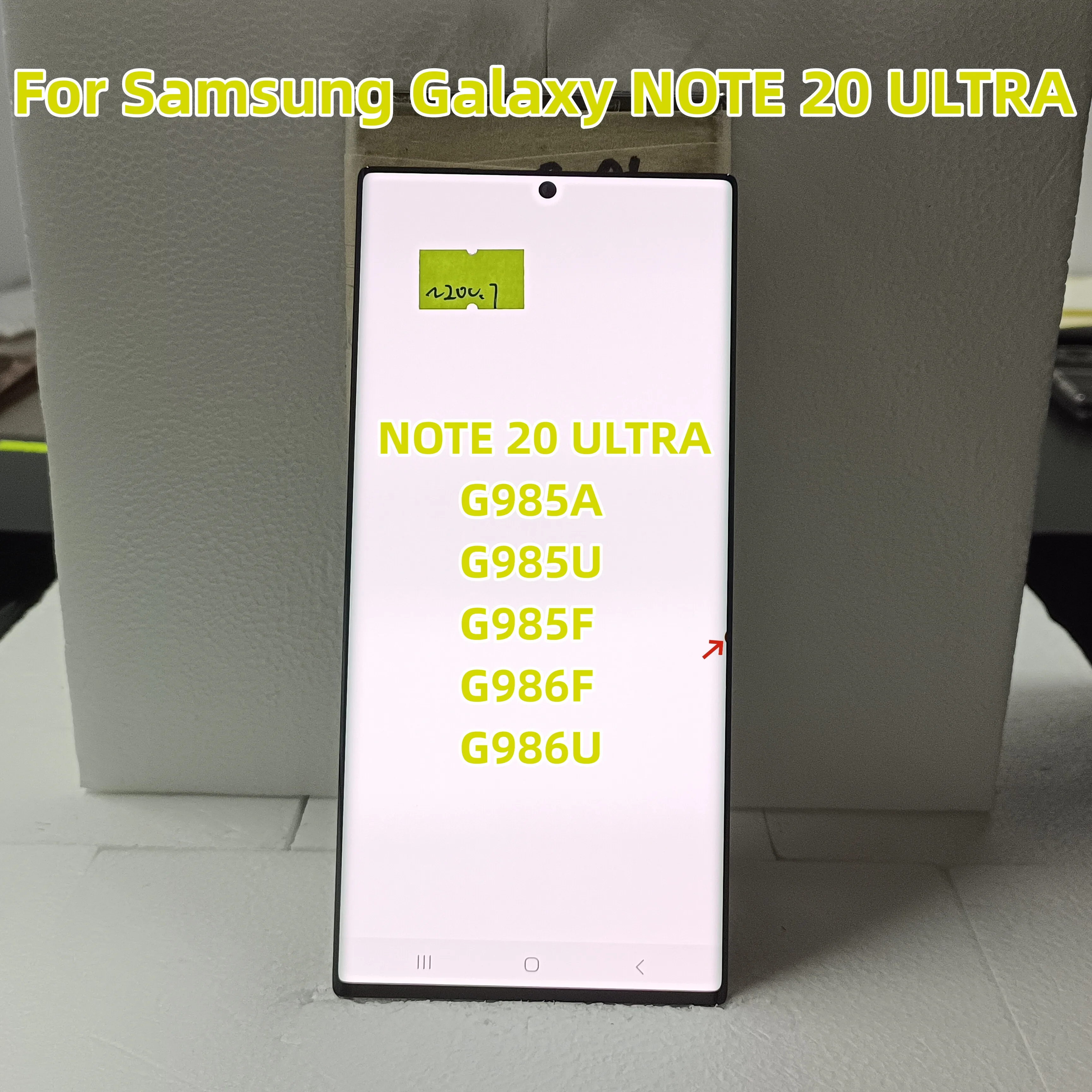 Amoled-de-alta-calidad-para-Samsung-Galaxy-Note-20-Ultra-pantalla-Lcd ...