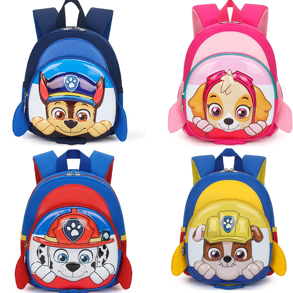 New-Paw-Patrol-Schoolbag-Cartoon-Book-Bag-Paw-Patrol-Toys-Chase-Skye ...