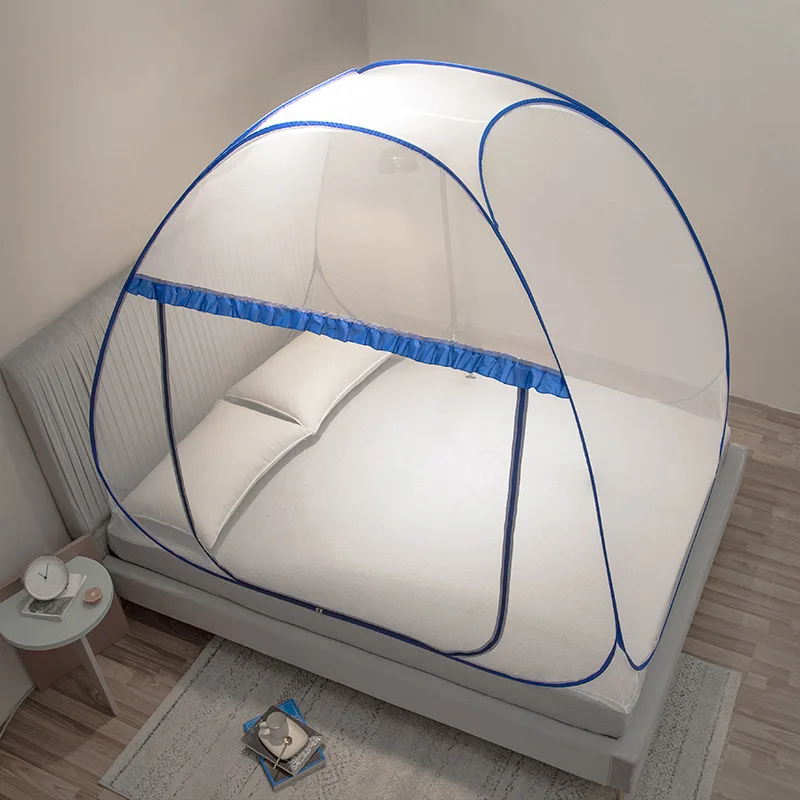Mosquito-Net-For-Bedroom-Beds-Foldable-Tent-One-Touch-Camp-Folding-For ...