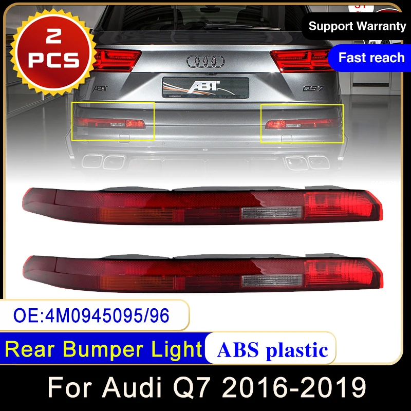 For-Audi-Q7-2016-2017-2018-2019-4M0945095-4M0945096-EU-Version-Fog-Tail ...