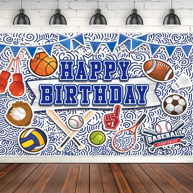 Basketball Birthday Party Decorations | Basketball Backdrop Photography ...