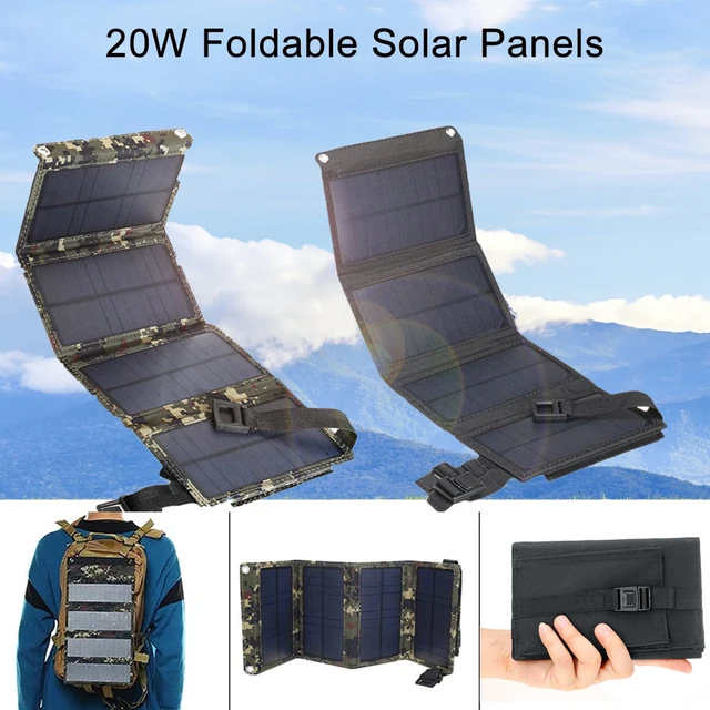 Foldable Solar Panels 20W – Outdoor Gear & Equipment | The Mountain Exp
