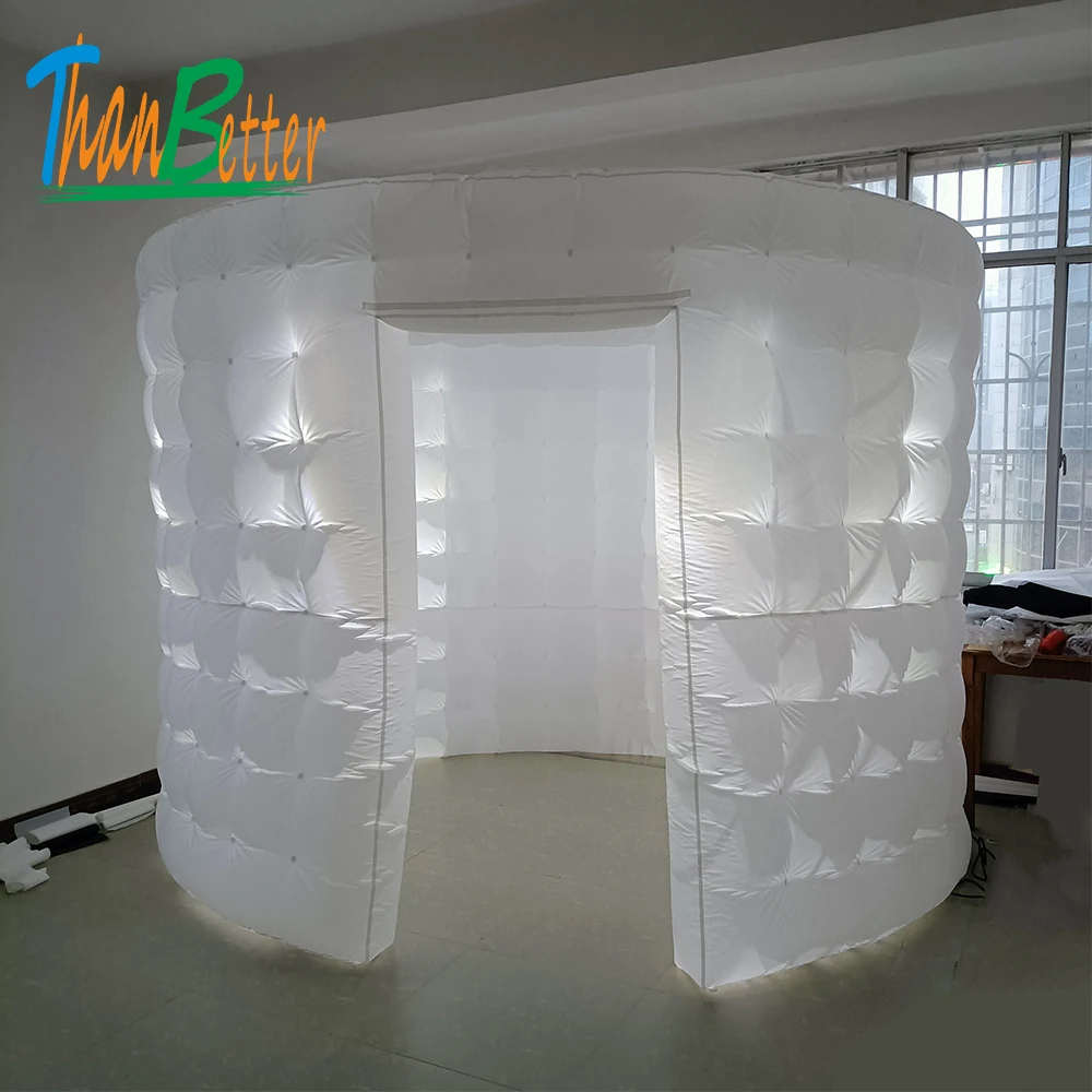 360-degree-Oval-Ellipse-Inflatable-Photo-Booth-Enclosure-Cabin-With-RGB ...