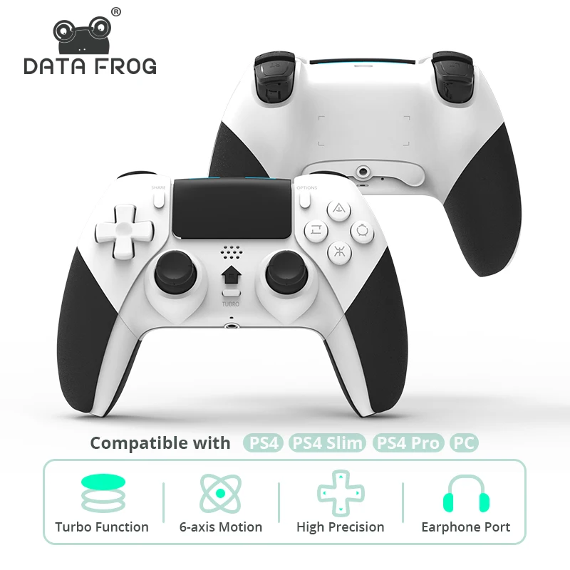 DATA-FROG-Pengendali-Nirkabel-untuk-PS4-Pengendali-Gamepad-untuk-PC ...