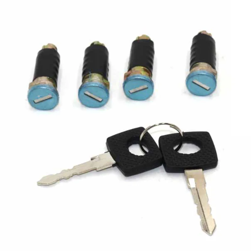 OE 6707600205 4 PCS DOOR LOCK BARRELS WITH 2 SAME KEYS FOR VW LT ...