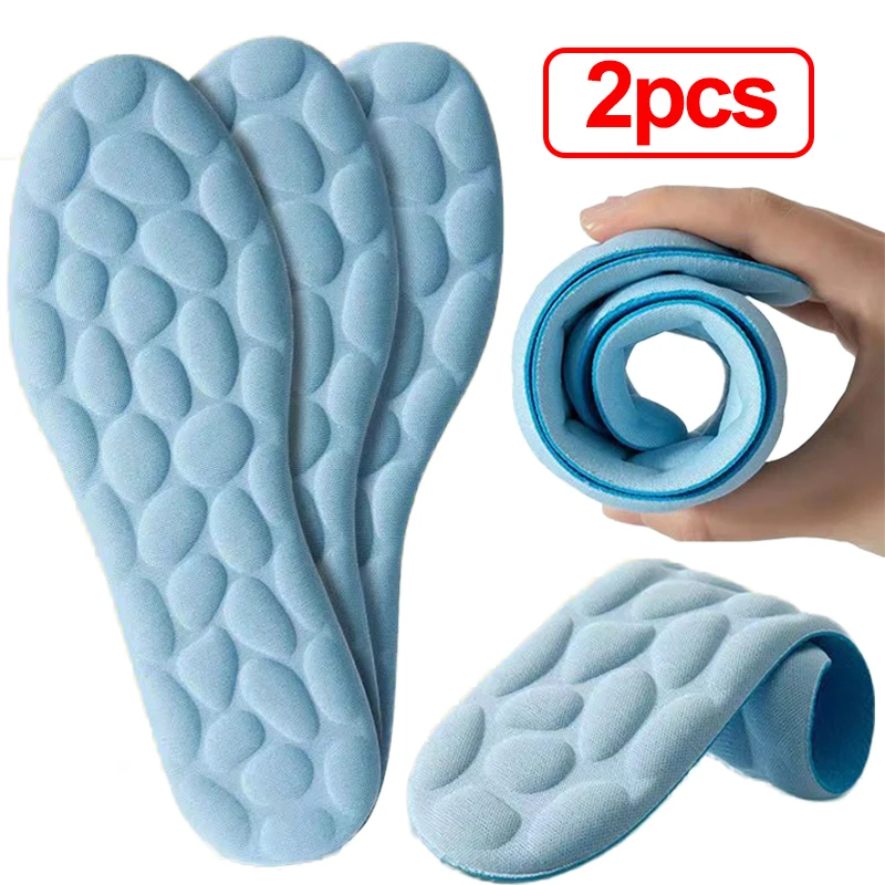 Soft-Massage-Memory-Foam-Insoles-for-Sport-Running-Shoes-Sole ...