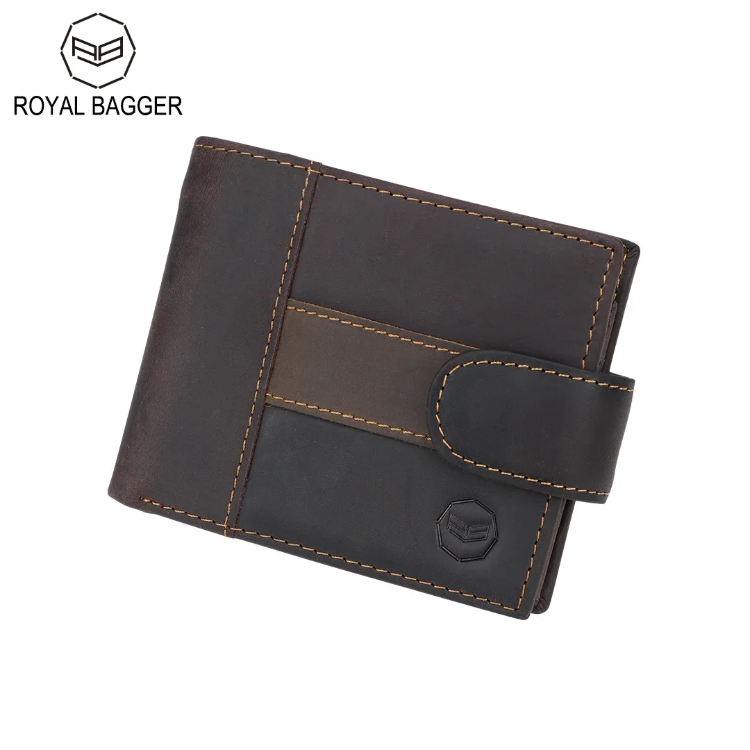 Royal-Bagger-Short-Wallets-for-Men-Genuine-Cowhide-Large-Capacity-Card ...