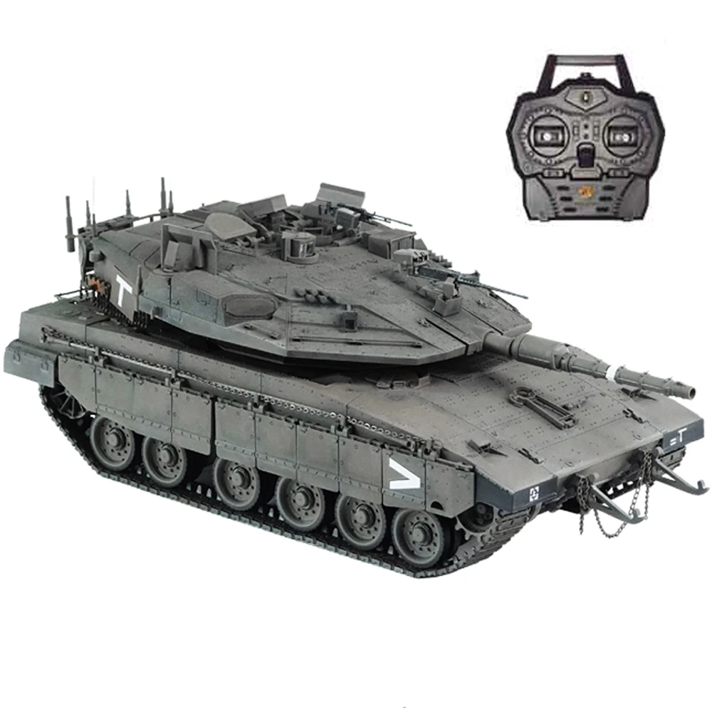 HOOBEN 1/16 Israel Merkava 4M Main Battle Tank Crawler Climbing Metal ...