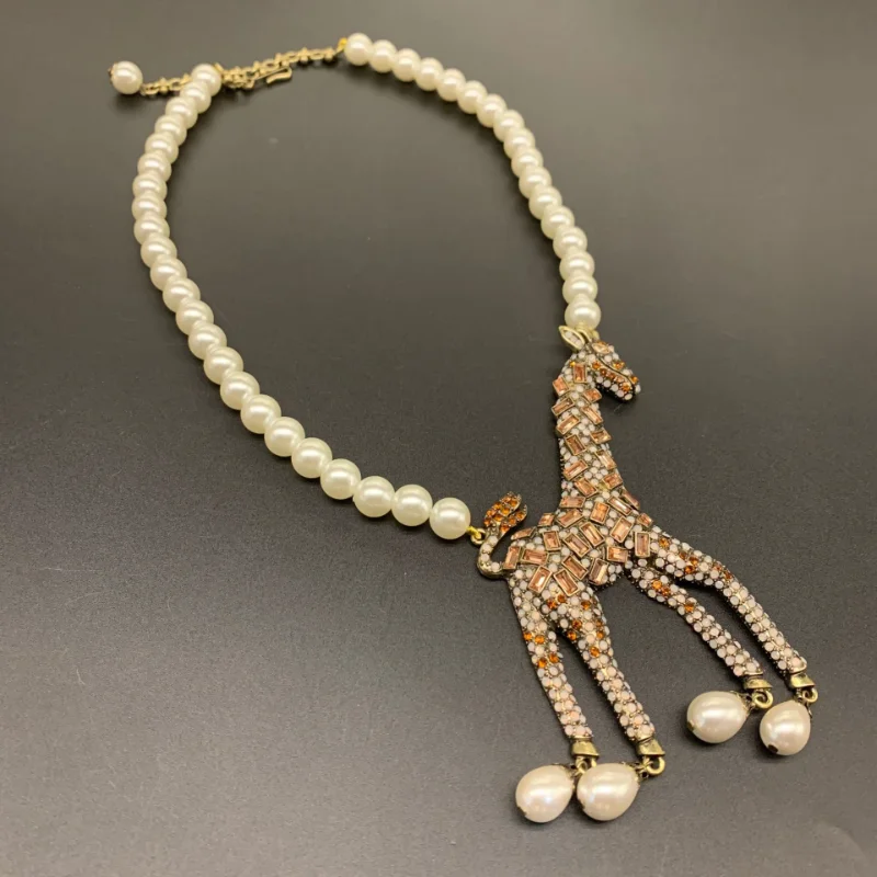 Timeless-Wonder-Fancy-Pearl-Zirconia-Giraffe-Chains-Necklace-for-Women ...