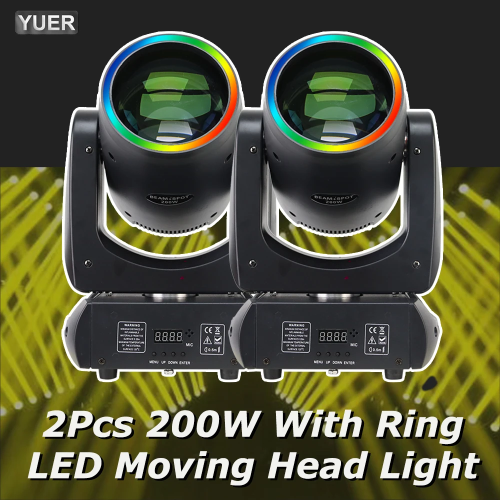 2Pcs-lot-LED-Beam-Spot-200W-With-Ring-3in1-Moving-Head-light-18 ...