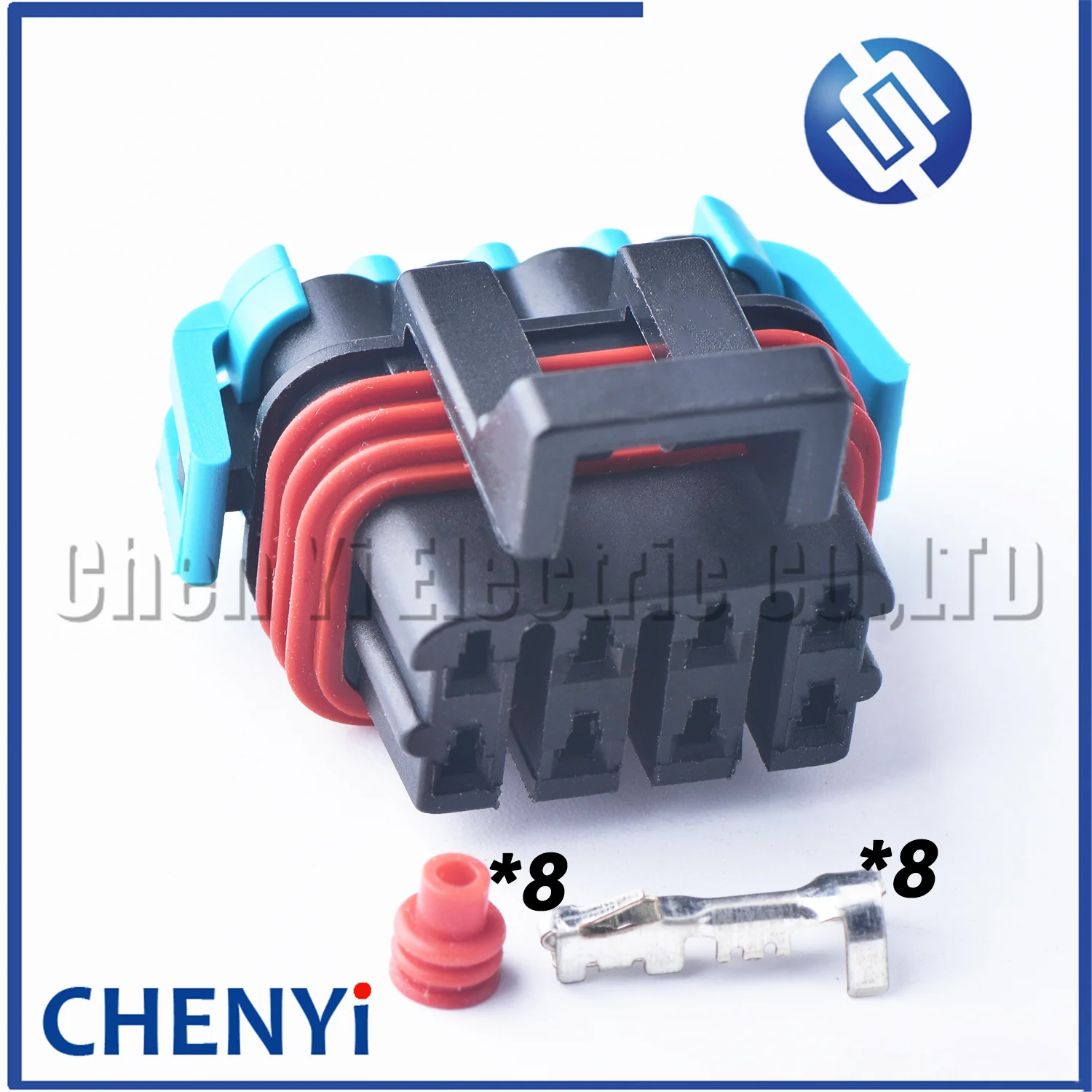 1 conjunto de 8 pinos delphi 1.5 série fêmea auto conector à prova ...