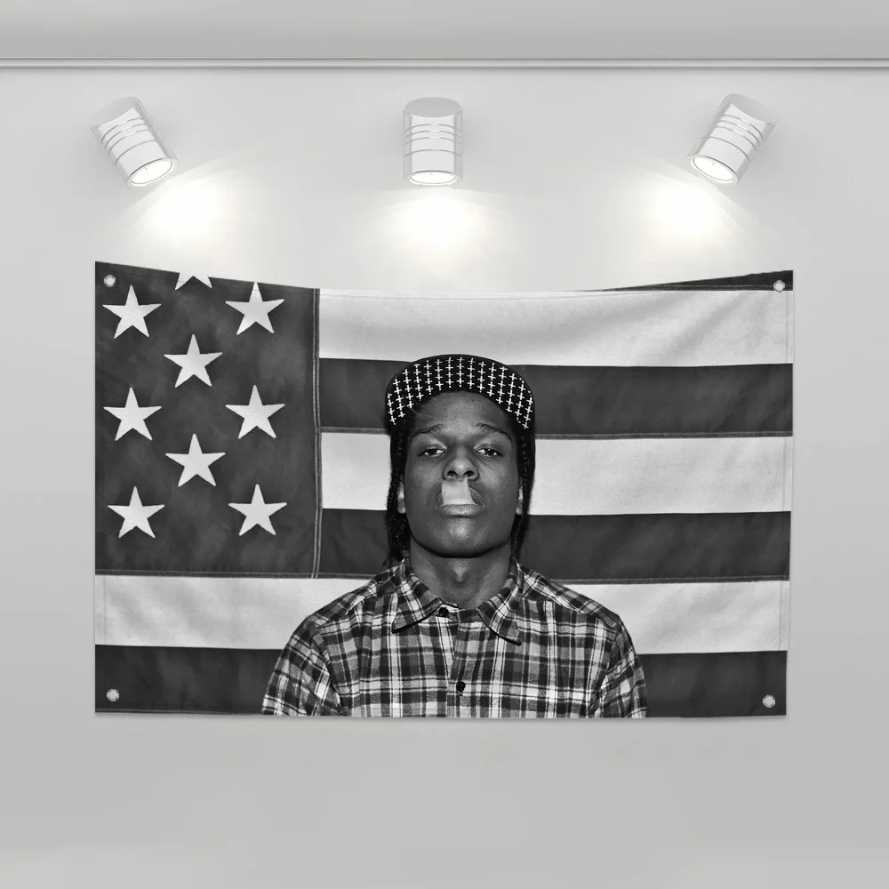 Elevate Your Space with A$AP Rocky-Inspired Hanging Flags and Decor