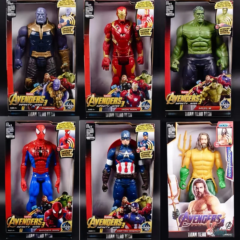 Quente-30cm-marvel-figura-vingadores-endgame-capit-o-justi-a-som-led ...