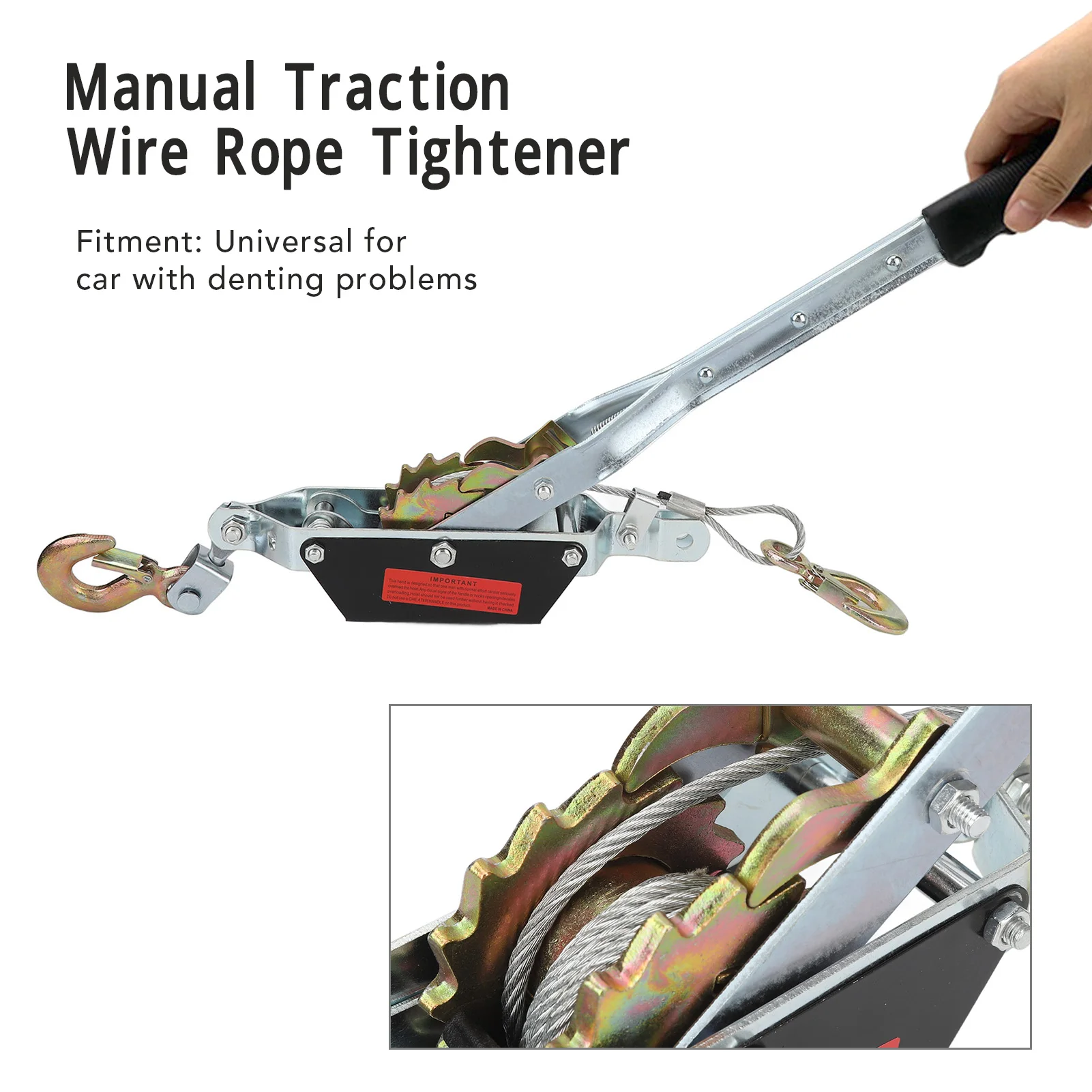 Tensor-de-cuerda-de-alambre-de-tracci-n-Manual-para-coche-extractor-de ...