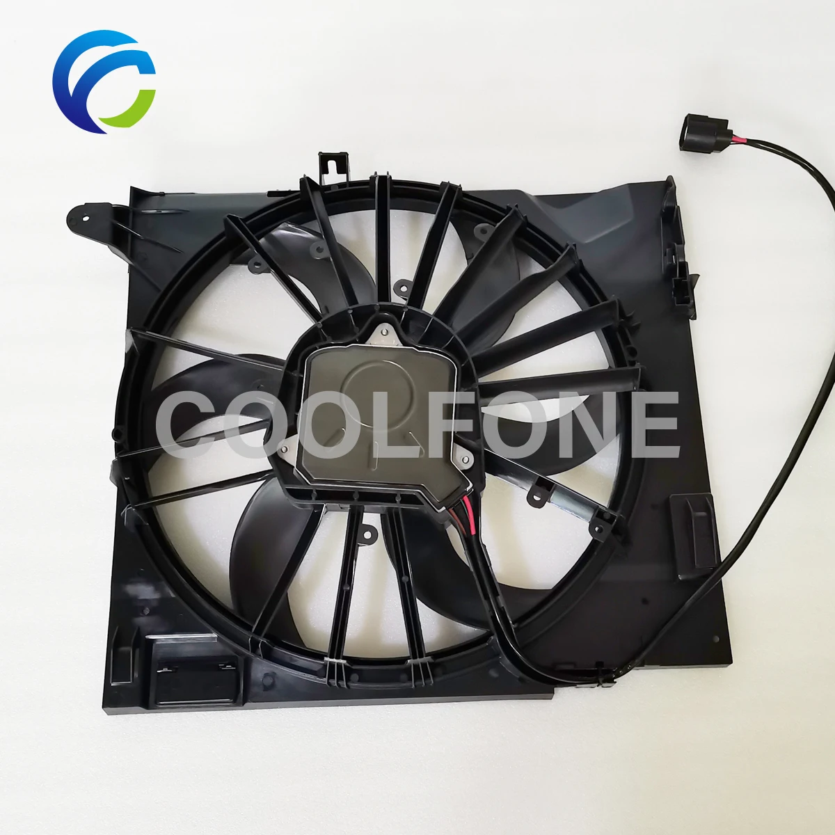 Electric-Cooling-Radiator-Fan-with-Motor-for-JAGUAR-XF-X250-XJ-X351 ...