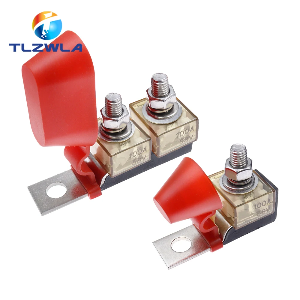 30A-300A Battery Terminal Mount MRBF Waterproof Fuse Block Kit 58V Stud ...