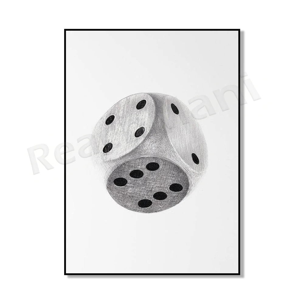 Dice Drawing