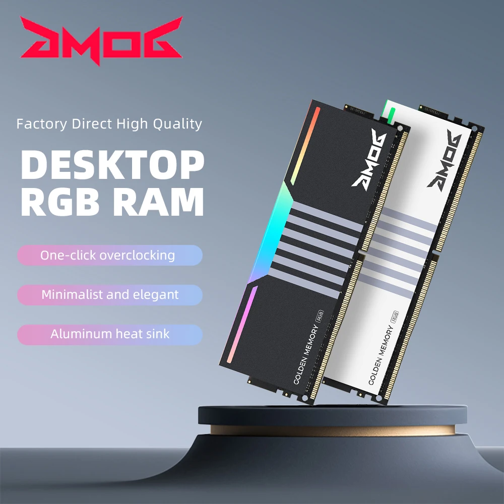 GMOG-Memoria-RAM-DDR4-RGB-para-escritorio-8GB-16GB-3200MHz-3600MHz-con ...