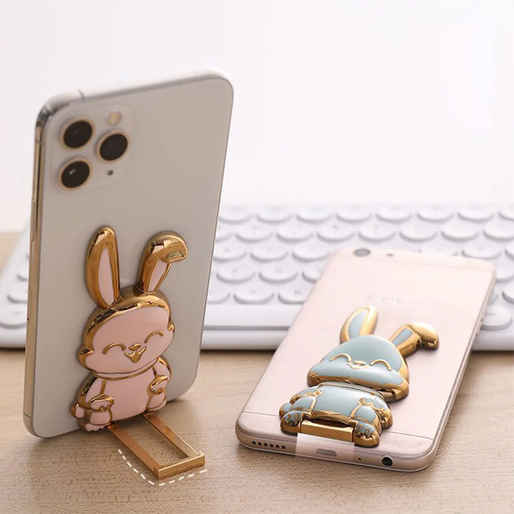 Universal-Phone-Finger-Ring-Holder-Desktop-Ultra-thin-Cartoon-Rabbit ...