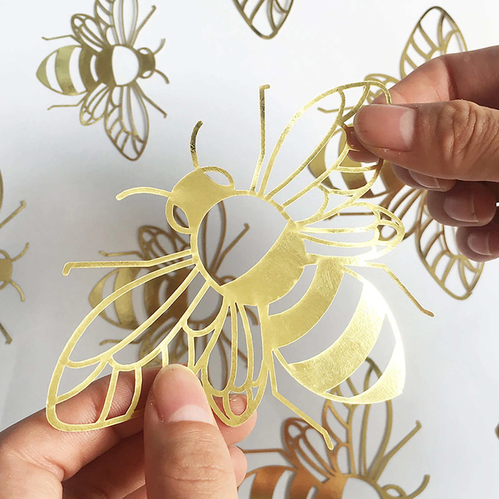 Bee Wall Stickers Kids Rooms | Bee Decor Window Stickers | Home Decor ...