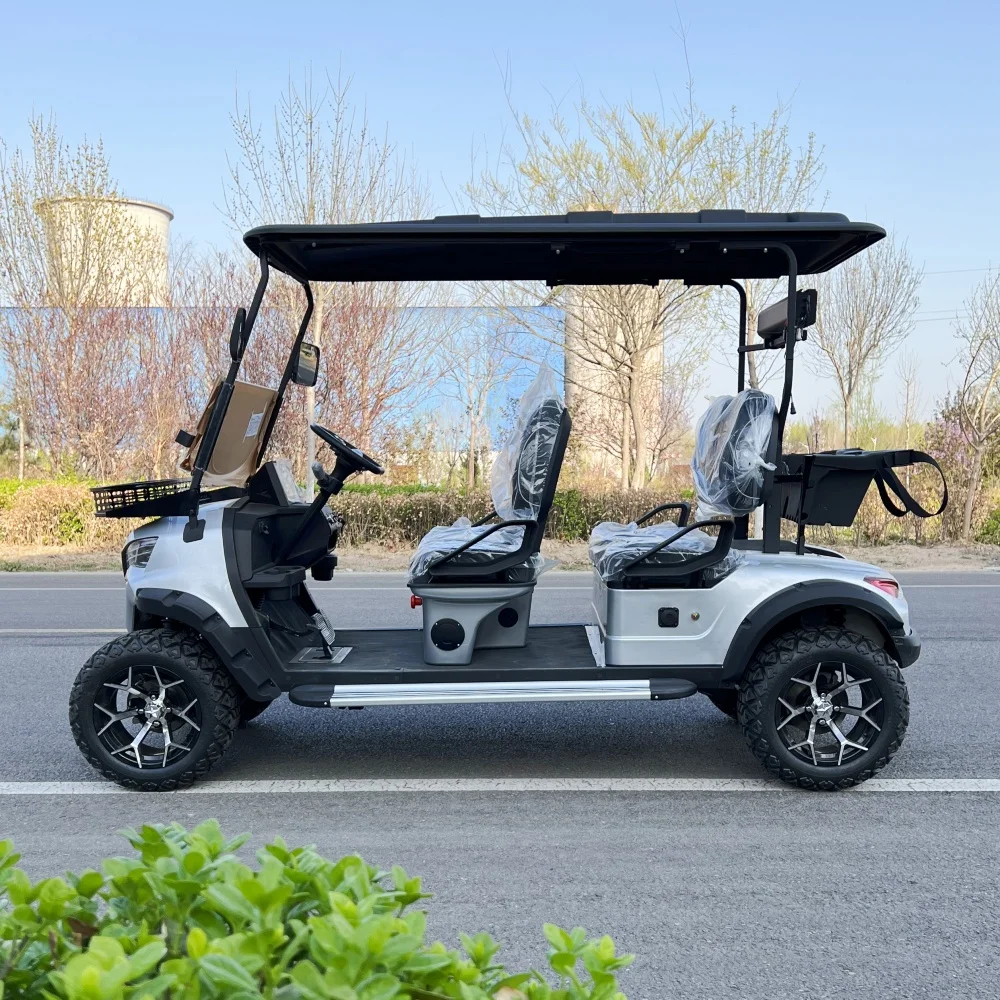 Street-Legal-Off-Road-Golf-Cart-4-Seater-Hunting-Golf-Buggy-60-Volt-5KW ...