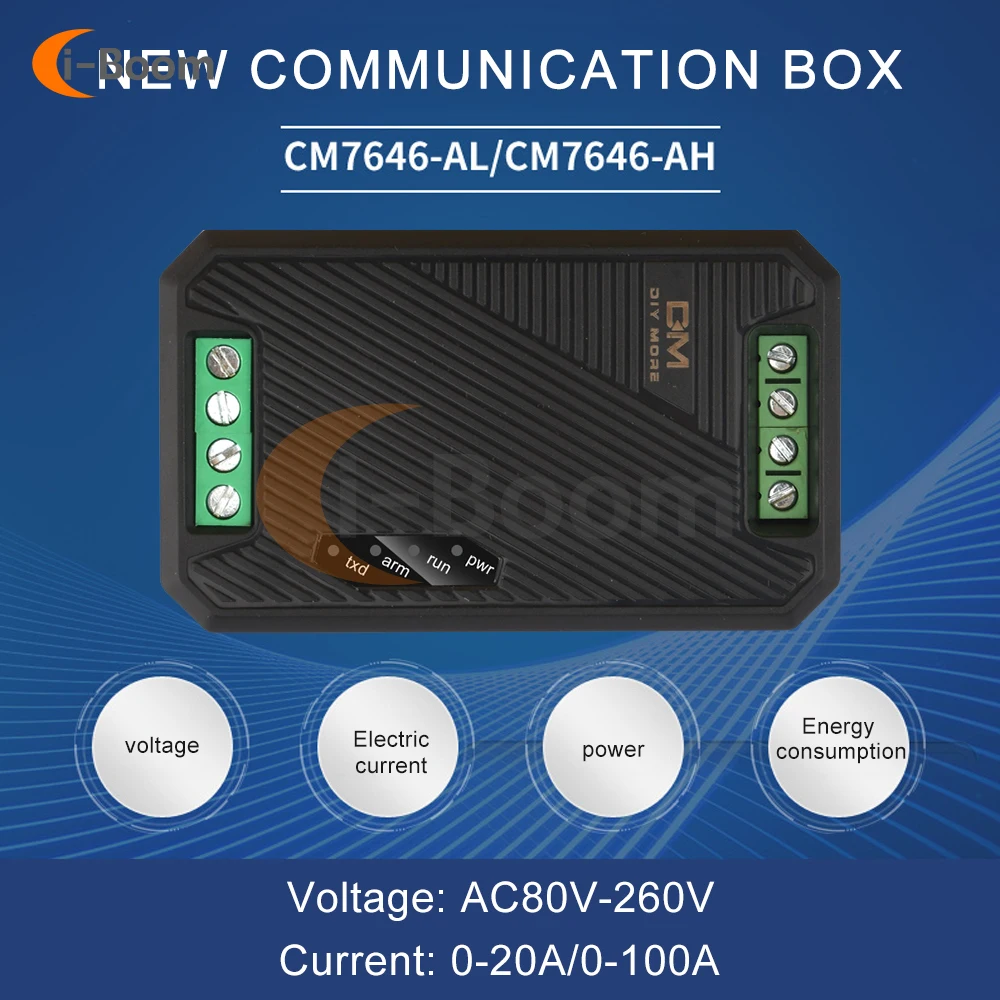 PZEM-016 Multímetro, AC 80V-260V, Voltímetro, Amperímetro, Medidor de ...