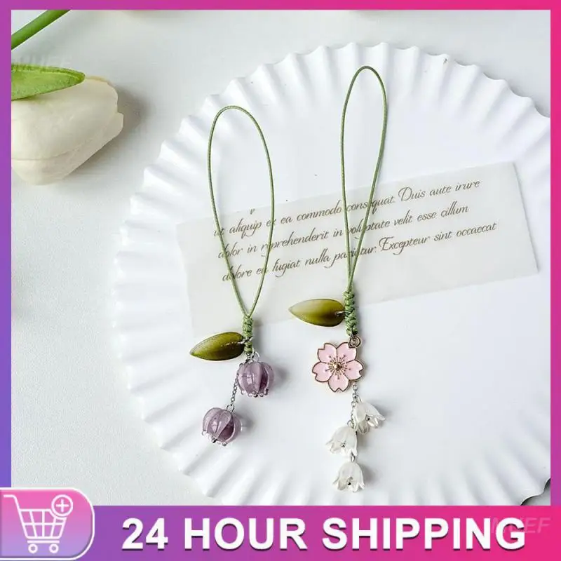 LLavero-de-Metal-con-cord-n-para-tel-fono-m-vil-colgante-de-llave-de ...