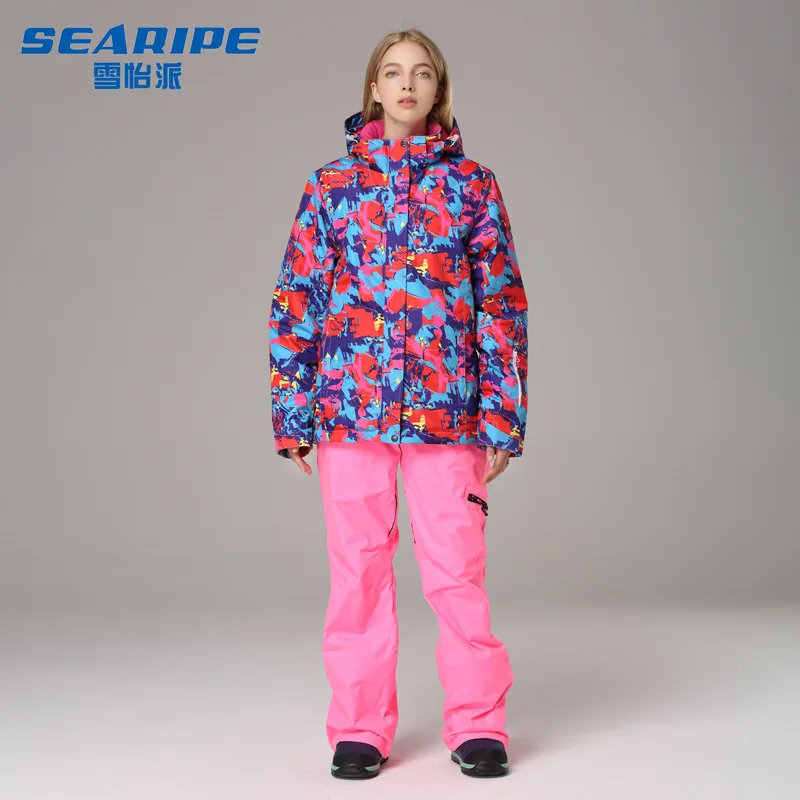 SEARIPE-Ski-Suit-Set-Women-Thermal-Clothing-Windbreaker-Waterproof ...