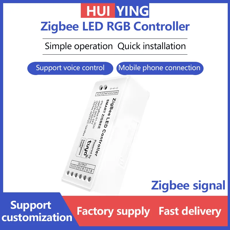 DC5-24V-Zigbee-RGB-Controller-Wireless-WIFI-APP-Control-with-Color ...