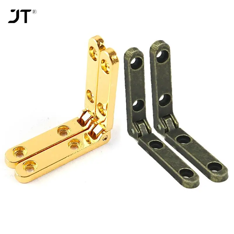 2Pcs 90 Degree Hinges For Wooden Box Jewellery Case Cabinet Furniture ...