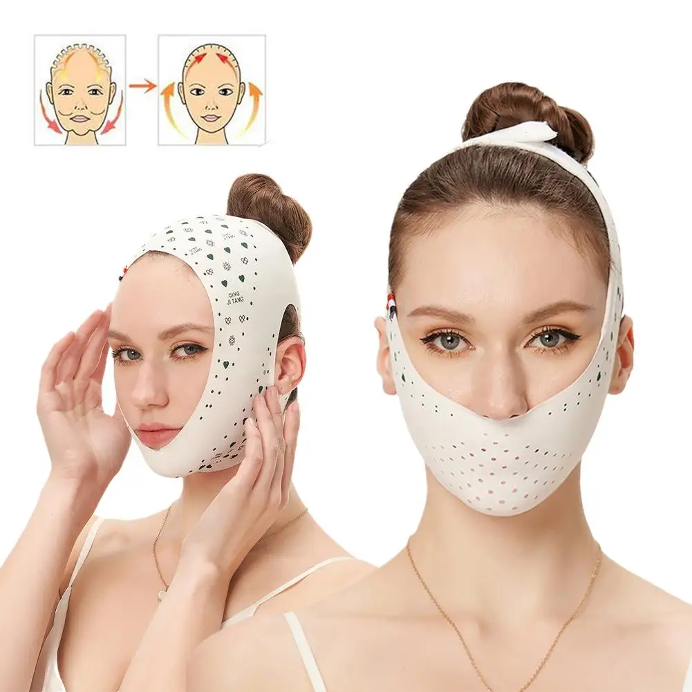 V-Face-Band-Cheek-Breathable-Lift-Up-Face-Thin-Mask-Wrinkle-Face-New-V ...