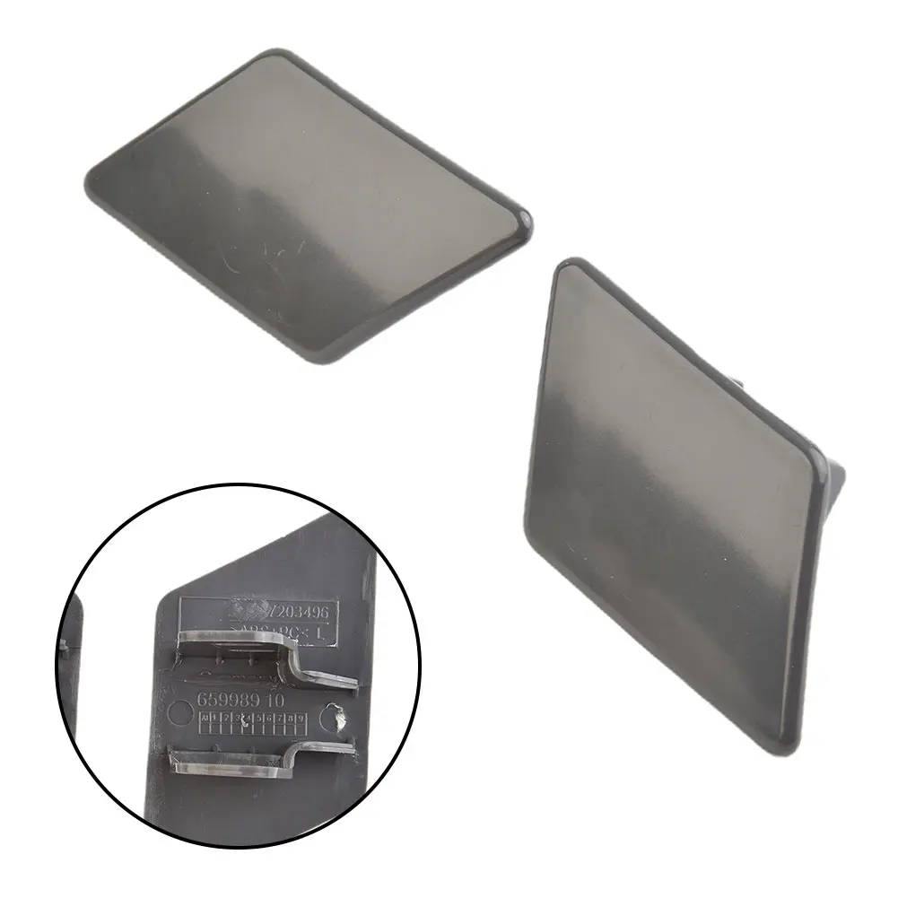 Durable-New-Headlight-Cleaning-Nozzle-Cover-Headlight-Washer-Jet-Cap-L ...