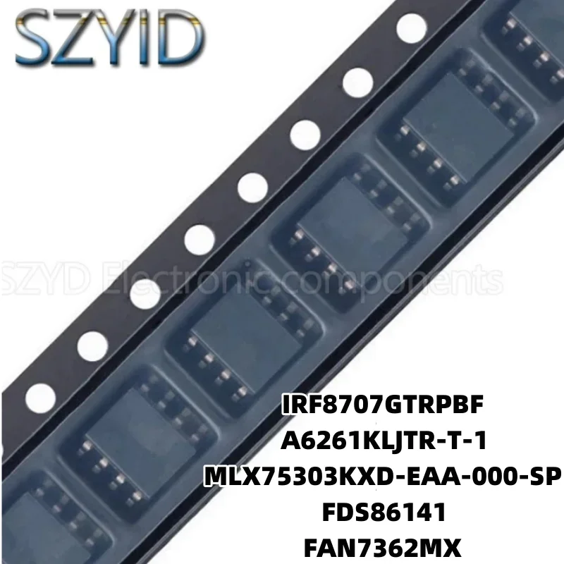 1PCS-SOP8-IRF8707GTRPBF-A6261KLJTR-T-1-MLX75303KXD-EAA-000-SP-FDS86141-FAN7362MXV.jpg