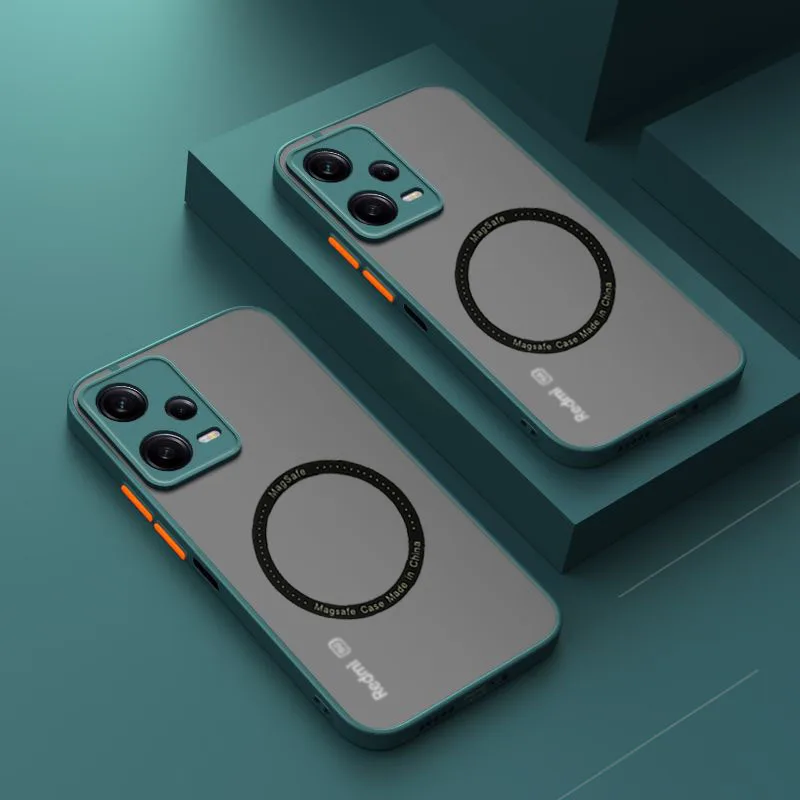 For MagSafe Magnetic Wireless Charging Phone Case For Xiaomi Poco X4 F5 ...