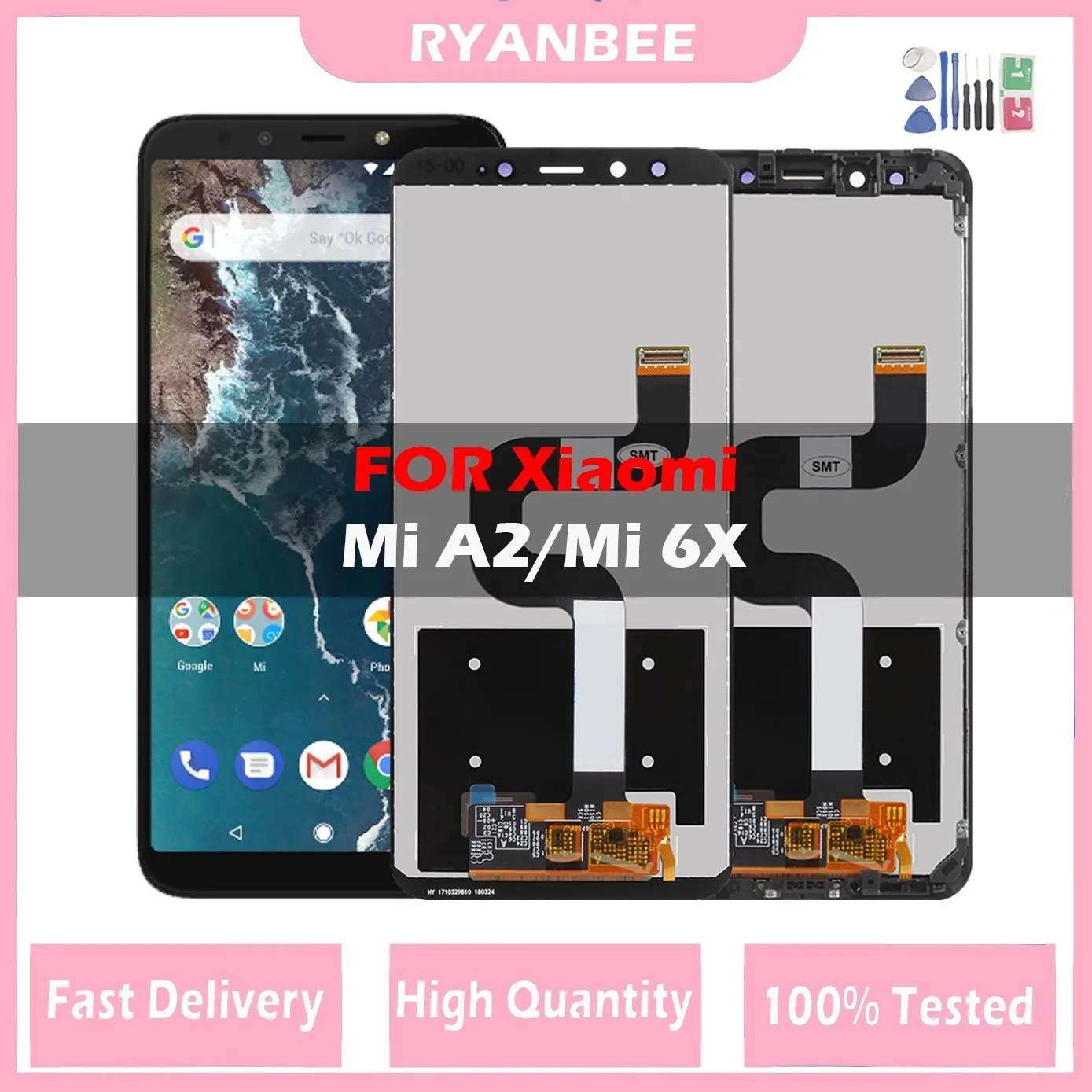 Display-Screen-with-Frame-5-99-for-Xiaomi-Mi-A2-Lcd-Display-Touch ...