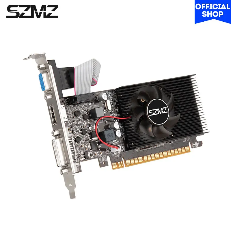 SZMZ GT 610 Video card 1GB NVIDIA GeForce GT610 low profile ddr3 ...