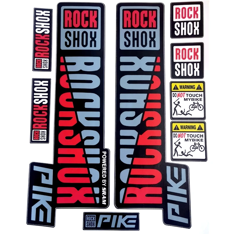 Front-fork-sticker-mountain-bike-bicycle-front-shock-absorber-color ...