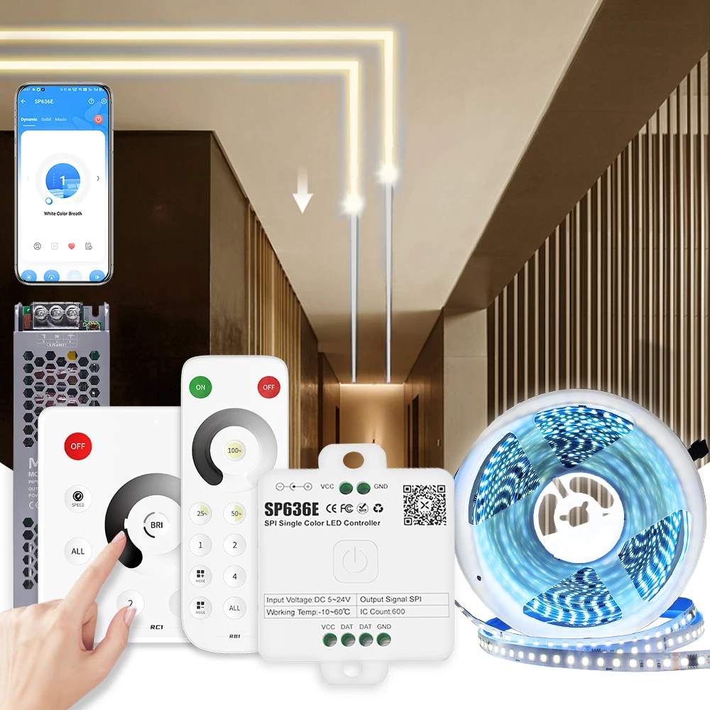 Sequential-Led-Strip-24v-10M-15M-20M-2835-WS2811-Horse-Running-LED ...